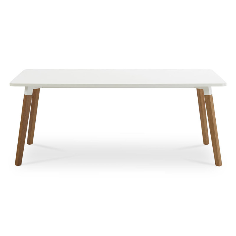 D9 Ensign Meeting Table – Elegant Oak Frame | Nutrend