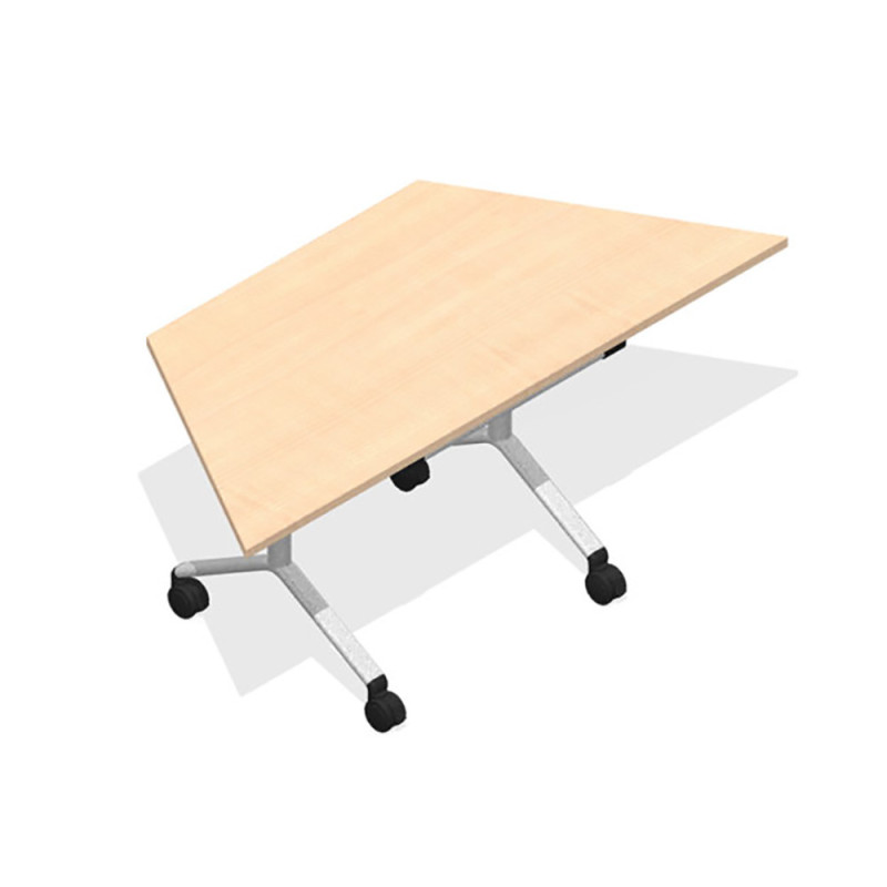 D9 Flip Trapezoid Table – MFC Finishes & 4 Frame Options